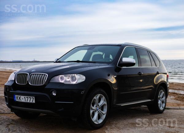 Melns BMW X5 2011 Liepāja, ar dzinēja tilpumu 3.00 L un nobraukumu 238 tūkst. km par 10500 €, foto 1 vietnē AUTOMOTO.COM.LV