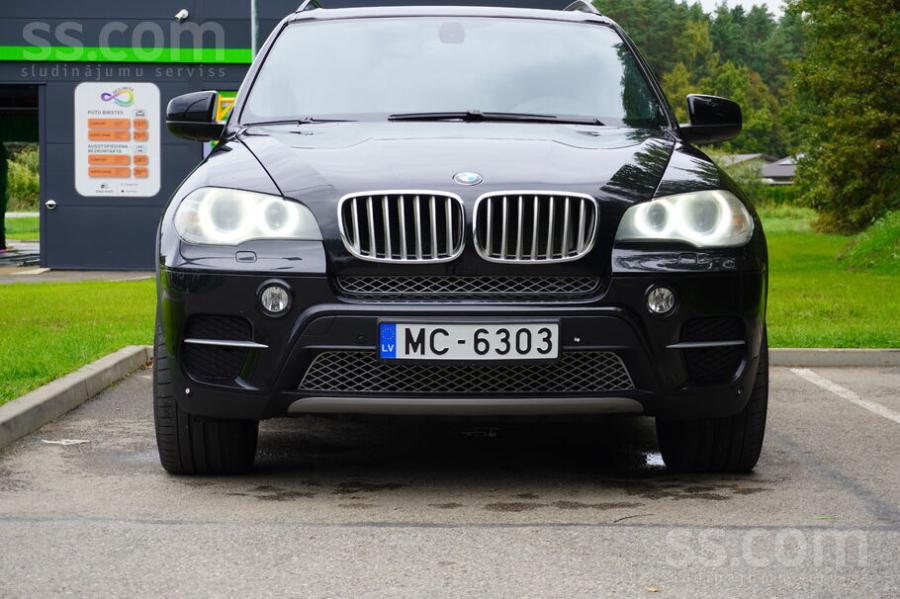 Melns BMW X5 2011 Rīga, ar dzinēja tilpumu 3.00 L un nobraukumu 247 tūkst. km par 11790 €, foto 7 vietnē AUTOMOTO.COM.LV