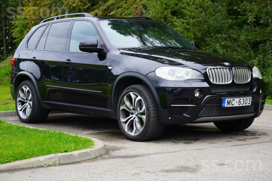 Melns BMW X5 2011 Rīga, ar dzinēja tilpumu 3.00 L un nobraukumu 247 tūkst. km par 11790 €, foto 9 vietnē AUTOMOTO.COM.LV