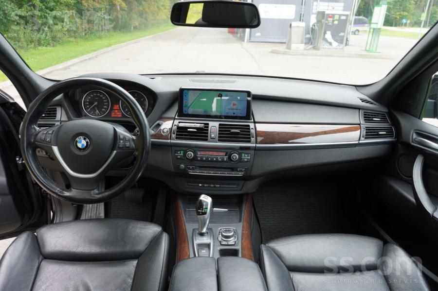 Melns BMW X5 2011 Rīga, ar dzinēja tilpumu 3.00 L un nobraukumu 247 tūkst. km par 11790 €, foto 13 vietnē AUTOMOTO.COM.LV