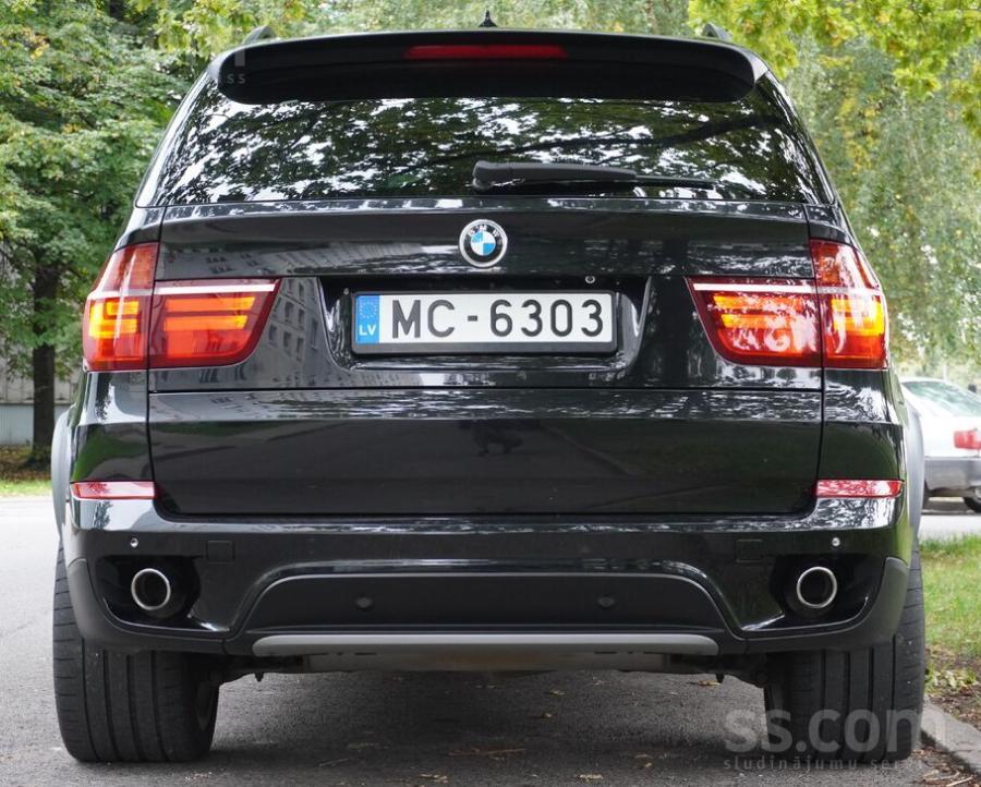 Melns BMW X5 2011 Rīga, ar dzinēja tilpumu 3.00 L un nobraukumu 247 tūkst. km par 11790 €, foto 43 vietnē AUTOMOTO.COM.LV