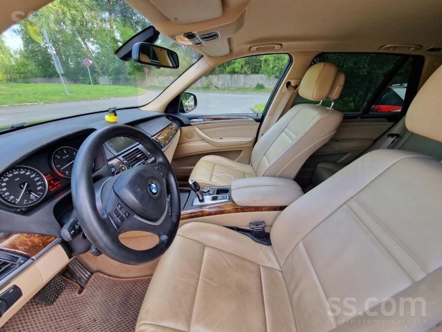 Melns BMW X5 2012 Rīga, ar dzinēja tilpumu 3.00 L un nobraukumu 220 tūkst. km par 10500 €, foto 12 vietnē AUTOMOTO.COM.LV