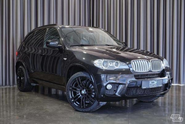 Black BMW X5 2012 in Marijampole, with an engine capacity of 3.00 L and mileage of 216 thousand km for 13950 €, photo 1 on AUTOMOTO.COM.LV