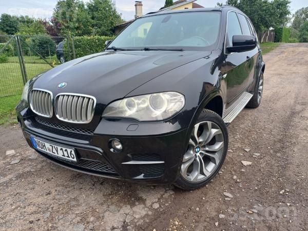 Melns BMW X5 2012 Rīga, ar dzinēja tilpumu 3.00 L un nobraukumu 0 tūkst. km par 12100 €, foto 2 vietnē AUTOMOTO.COM.LV