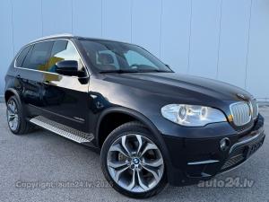 Black BMW X5 2012 in Tartu, with an engine capacity of 3.00 L and mileage of 249 thousand km for 14999 €, photo  on AUTOMOTO.COM.LV