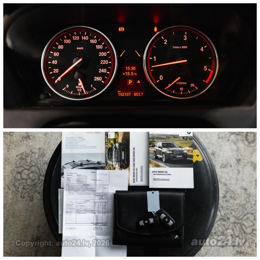 Черный БМВ Х5 2012 в Таллин, объемом двигателя 3.00 л и пробегом 192 тыс. км за 12990 €, фото 31 на AUTOMOTO.COM.LV