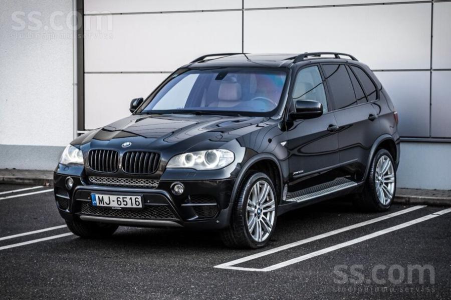 Melns BMW X5 2012 Rīga, ar dzinēja tilpumu 3.00 L un nobraukumu 0 tūkst. km par 10952 €, foto 1 vietnē AUTOMOTO.COM.LV