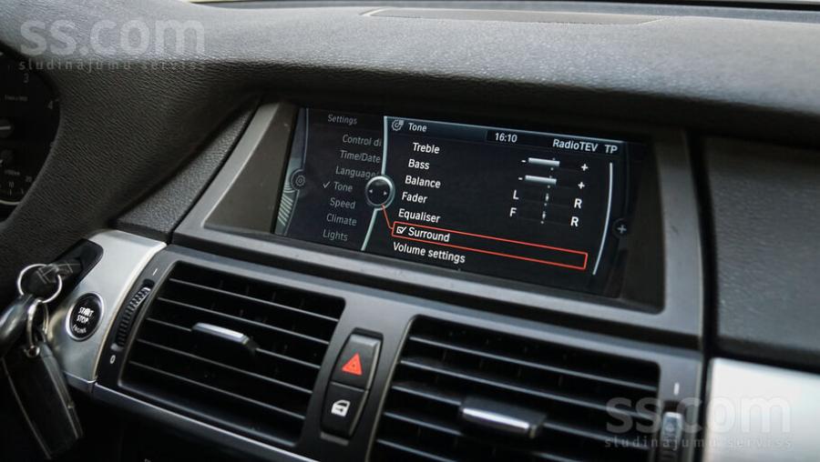 Melns BMW X5 2012 Rīga, ar dzinēja tilpumu 3.00 L un nobraukumu 357 tūkst. km par 9950 €, foto 19 vietnē AUTOMOTO.COM.LV