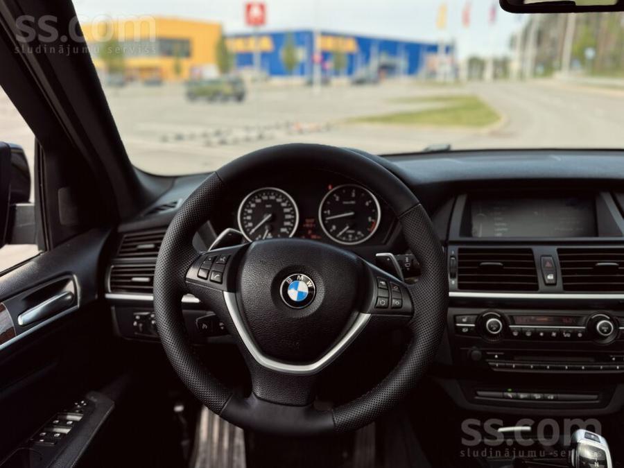 Melns BMW X5 2012 Rīga, ar dzinēja tilpumu 3.00 L un nobraukumu 282 tūkst. km par 11400 €, foto 9 vietnē AUTOMOTO.COM.LV