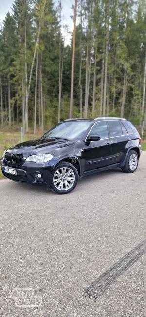 Black BMW X5 2012 in Vilnius, with an engine capacity of 3.00 L and mileage of 320 thousand km for 10499 €, photo  on AUTOMOTO.COM.LV