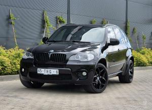 Black BMW X5 2012 in Vilnius, with an engine capacity of 2.99 L and mileage of 222 thousand km for 12500 €, photo 5 on AUTOMOTO.COM.LV