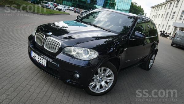 Melns BMW X5 2012 Rīga, ar dzinēja tilpumu 3.00 L un nobraukumu 358 tūkst. km par 9950 €, foto 3 vietnē AUTOMOTO.COM.LV