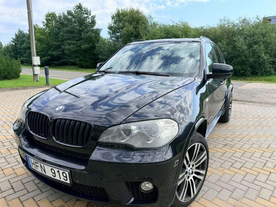 Melns BMW X5 2012 Klaipėda, ar dzinēja tilpumu 3.00 L un nobraukumu 209 tūkst. km par 10500 €, foto 7 vietnē AUTOMOTO.COM.LV