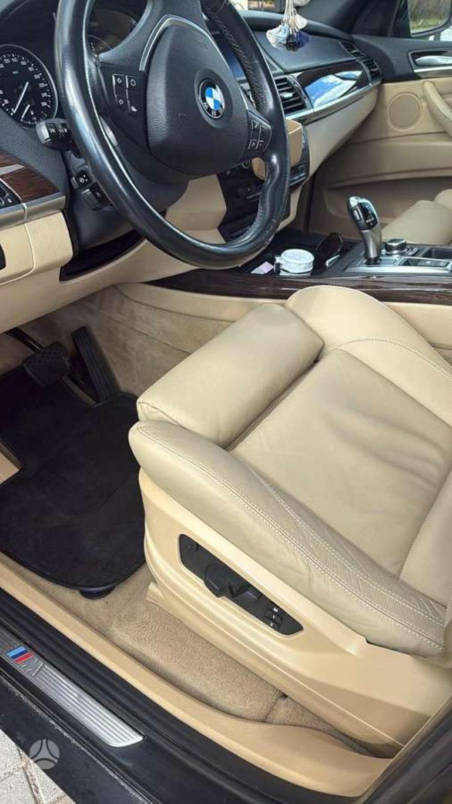 Melns BMW X5 2012 Klaipėda, ar dzinēja tilpumu 3.00 L un nobraukumu 209 tūkst. km par 10500 €, foto 10 vietnē AUTOMOTO.COM.LV