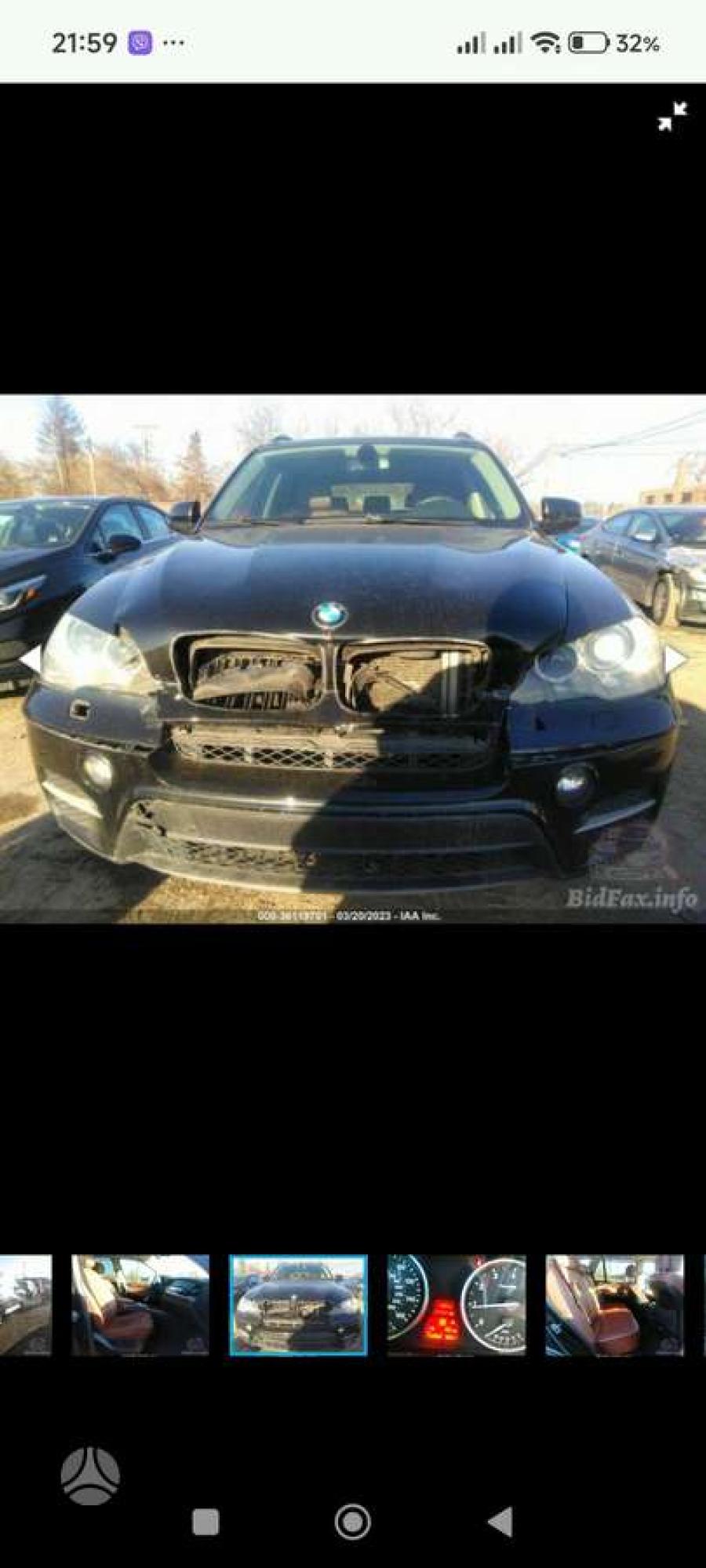 Melns BMW X5 2012 Viļņa, ar dzinēja tilpumu 2.98 L un nobraukumu 252 tūkst. km par 5100 €, foto 25 vietnē AUTOMOTO.COM.LV