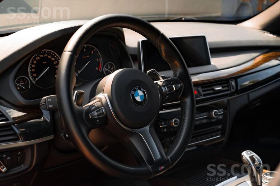 Melns BMW X5 2013 Rīga, ar dzinēja tilpumu 3.00 L un nobraukumu 0 tūkst. km par 19950 €, foto 17 vietnē AUTOMOTO.COM.LV
