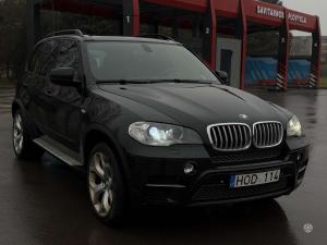 Black BMW X5 2013 in Rokiskis, with an engine capacity of 2.99 L and mileage of 164 thousand km for 9250 €, photo 10 on AUTOMOTO.COM.LV