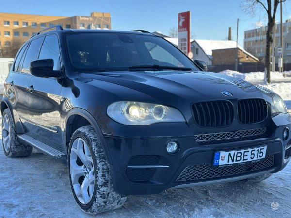 Melns BMW X5 2013 Šauļi, ar dzinēja tilpumu 3.00 L un nobraukumu 290 tūkst. km par 10900 €, foto 6 vietnē AUTOMOTO.COM.LV