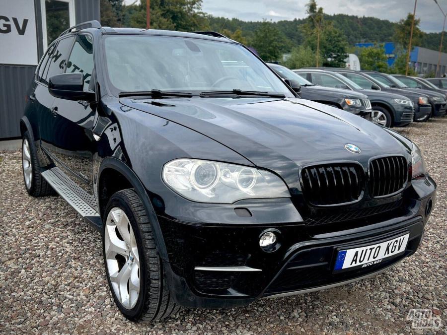 Melns BMW X5 2013 Viļņa, ar dzinēja tilpumu 3.00 L un nobraukumu 222 tūkst. km par 11999 €, foto 5 vietnē AUTOMOTO.COM.LV