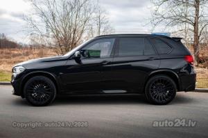 Black BMW X5 2013 in Tallinn, with an engine capacity of 3.00 L and mileage of 292 thousand km for 17990 €, photo 6 on AUTOMOTO.COM.LV