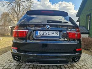 Black BMW X5 2013 in Tallinn, with an engine capacity of 3.00 L and mileage of 212 thousand km for 16900 €, photo 7 on AUTOMOTO.COM.LV