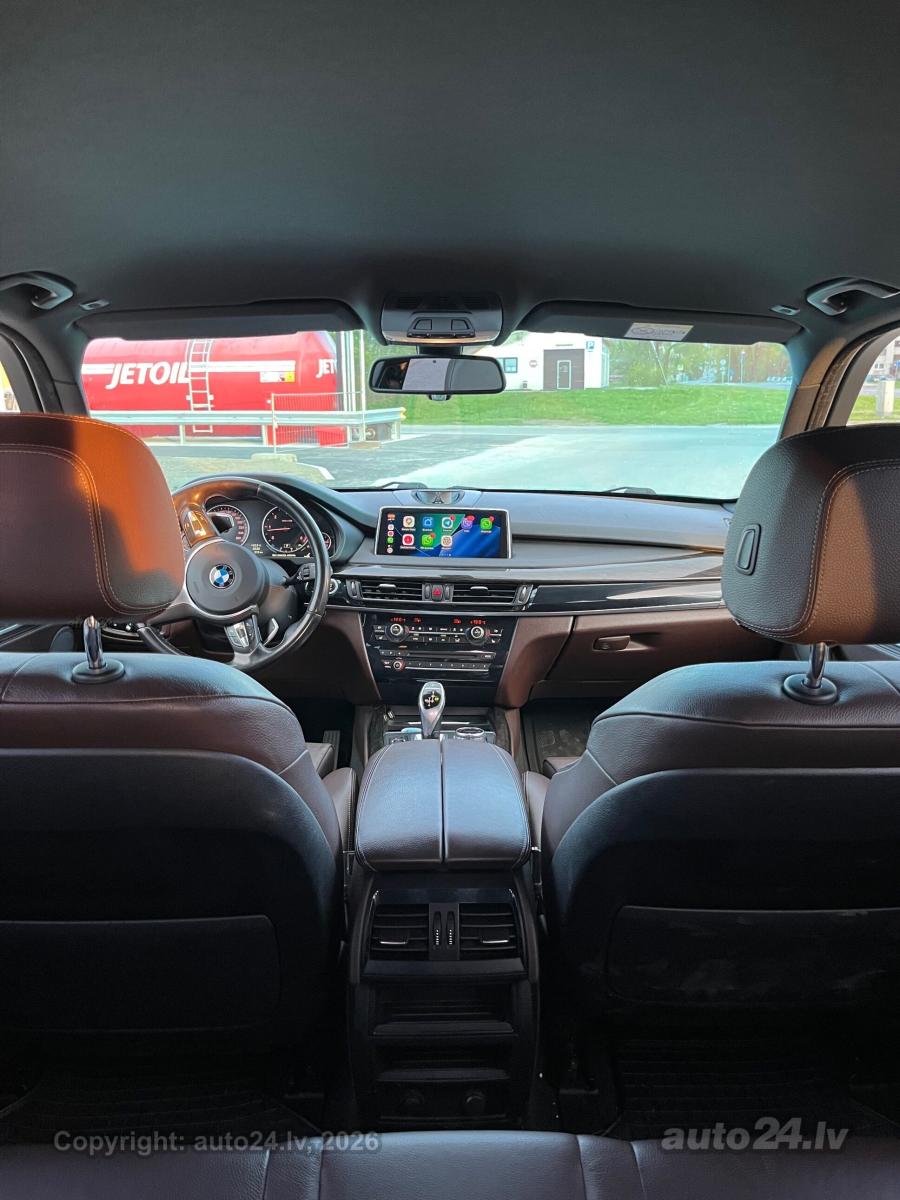 Black BMW X5 2013 in Narva, with an engine capacity of 3.00 L and mileage of 282 thousand km for 21000 €, photo 8 on AUTOMOTO.COM.LV