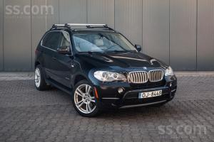 Black BMW X5 2013 in Riga, with an engine capacity of 3.00 L and mileage of 187 thousand km for 12500 €, photo  on AUTOMOTO.COM.LV