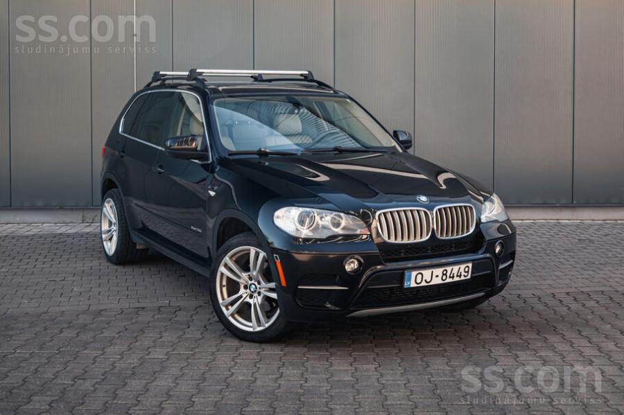 Melns BMW X5 2013 Rīga, ar dzinēja tilpumu 3.00 L un nobraukumu 187 tūkst. km par 12000 €, foto 1 vietnē AUTOMOTO.COM.LV