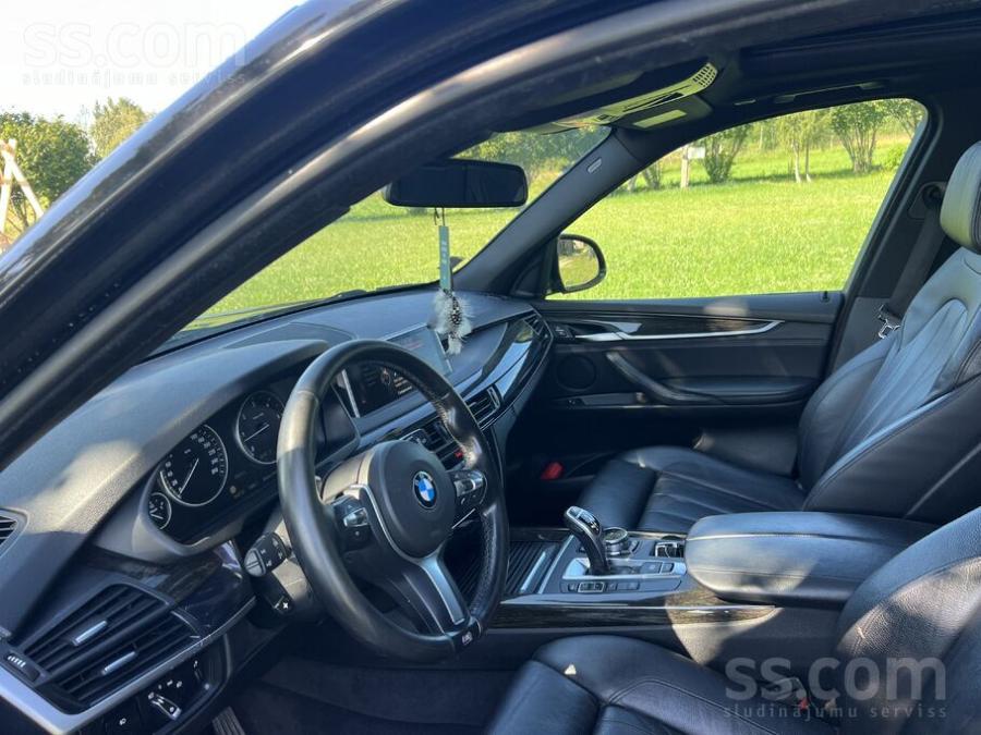 Melns BMW X5 2014 Gulbene, ar dzinēja tilpumu 3.00 L un nobraukumu 385 tūkst. km par 15500 €, foto 7 vietnē AUTOMOTO.COM.LV