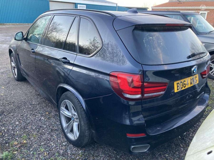 Melns BMW X5 2014 Kauņa, ar dzinēja tilpumu 3.00 L un nobraukumu 177 tūkst. km par 7400 €, foto 4 vietnē AUTOMOTO.COM.LV