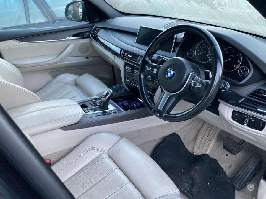 Melns BMW X5 2014 Kauņa, ar dzinēja tilpumu 3.00 L un nobraukumu 177 tūkst. km par 7400 €, foto 5 vietnē AUTOMOTO.COM.LV