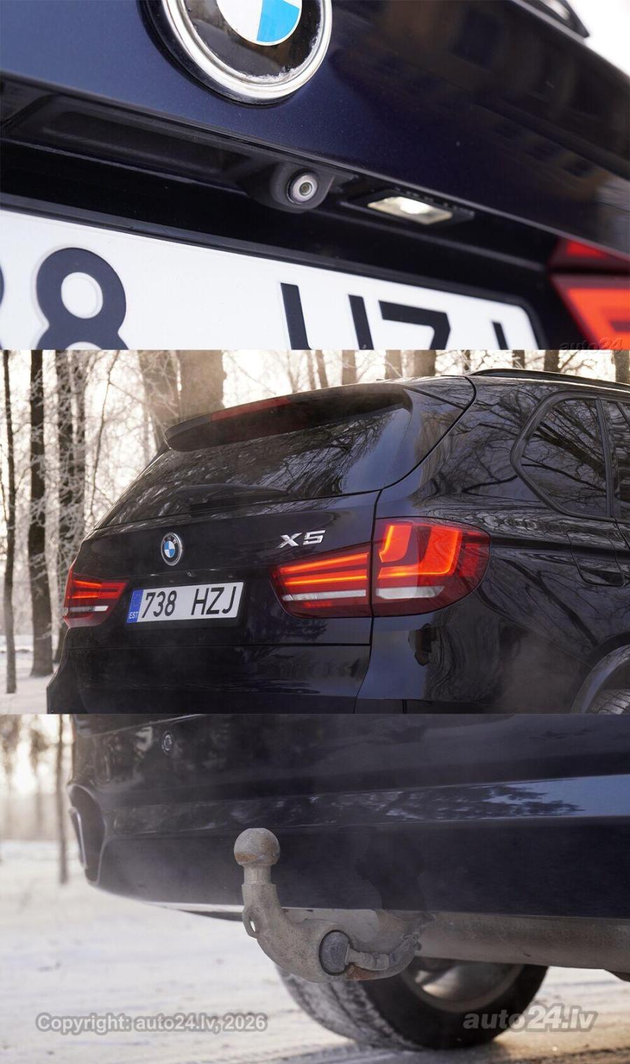 Melns BMW X5 2014 Tartu, ar dzinēja tilpumu 3.00 L un nobraukumu 247 tūkst. km par 23900 €, foto 4 vietnē AUTOMOTO.COM.LV