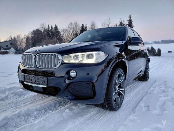 Black BMW X5 2014 in Vilkaviskis, with an engine capacity of 2.99 L and mileage of 171 thousand km for 19700 €, photo 1 on AUTOMOTO.COM.LV