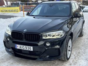 Melns BMW X5 2014 Viļņa, ar dzinēja tilpumu 3.00 L un nobraukumu 290 tūkst. km par 24000 €, foto  vietnē AUTOMOTO.COM.LV