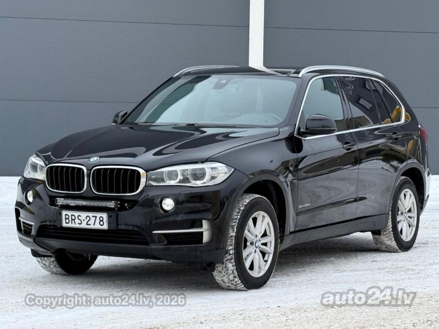 Black BMW X5 2014 in Tallinn, with an engine capacity of 2.00 L and mileage of 246 thousand km for 17500 €, photo 1 on AUTOMOTO.COM.LV