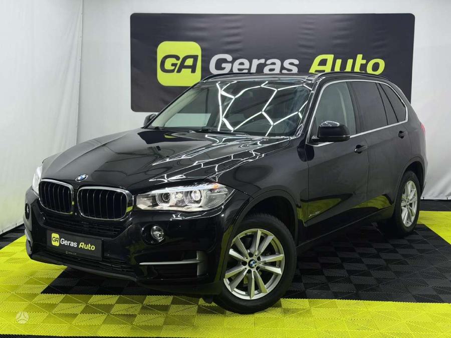 Melns BMW X5 2014 Viļņa, ar dzinēja tilpumu 2.98 L un nobraukumu 213 tūkst. km par 17000 €, foto 1 vietnē AUTOMOTO.COM.LV