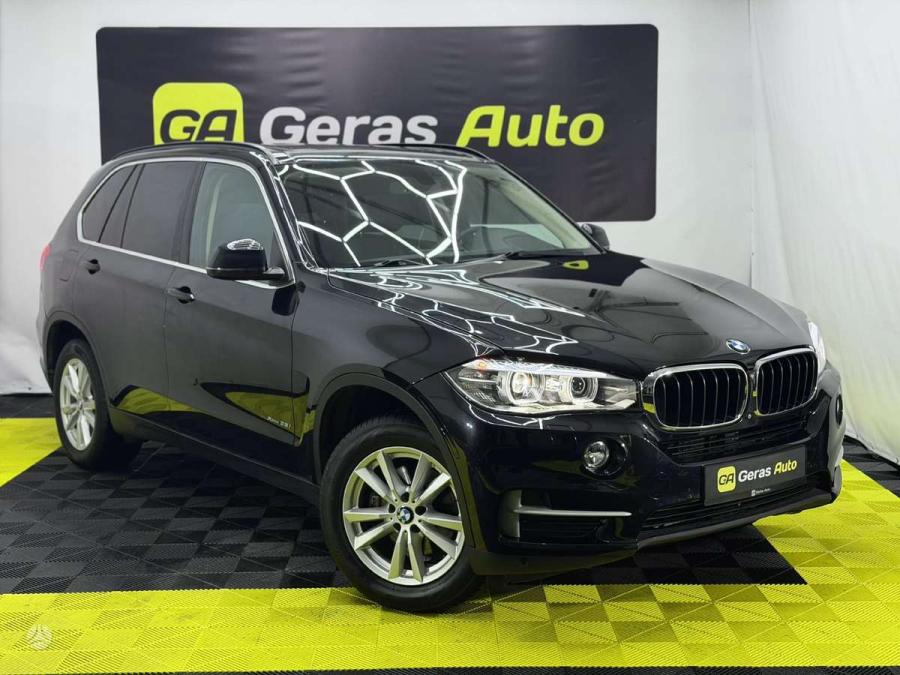 Melns BMW X5 2014 Viļņa, ar dzinēja tilpumu 2.98 L un nobraukumu 213 tūkst. km par 17000 €, foto 3 vietnē AUTOMOTO.COM.LV