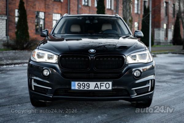 Black BMW X5 2014 in Tallinn, with an engine capacity of 2.00 L and mileage of 224 thousand km for 14999 €, photo 2 on AUTOMOTO.COM.LV