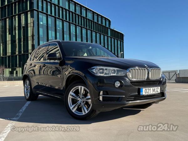 Black BMW X5 2014 in Tallinn, with an engine capacity of 3.00 L and mileage of 268 thousand km for 20700 €, photo 1 on AUTOMOTO.COM.LV