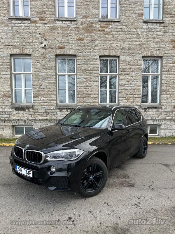 Black BMW X5 2014 in Tallinn, with an engine capacity of 3.00 L and mileage of 250 thousand km for 12999 €, photo 1 on AUTOMOTO.COM.LV