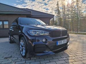 Black BMW X5 2014 in Tartu, with an engine capacity of 3.00 L and mileage of 228 thousand km for 23490 €, photo 5 on AUTOMOTO.COM.LV