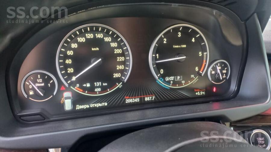Black BMW X5 2014 in Riga, with an engine capacity of 3.00 L and mileage of 206 thousand km for 16950 €, photo 30 on AUTOMOTO.COM.LV