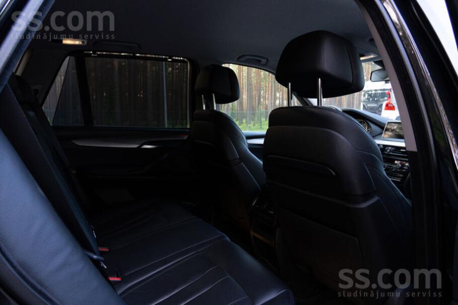 Melns BMW X5 2014 Rīga, ar dzinēja tilpumu 3.00 L un nobraukumu 228 tūkst. km par 18700 €, foto 14 vietnē AUTOMOTO.COM.LV
