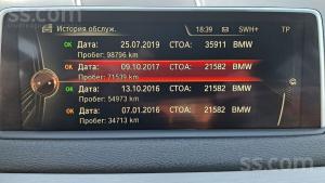 Black BMW X5 2014 in Riga, with an engine capacity of 2.00 L and mileage of 209 thousand km for 20950 €, photo 30 on AUTOMOTO.COM.LV
