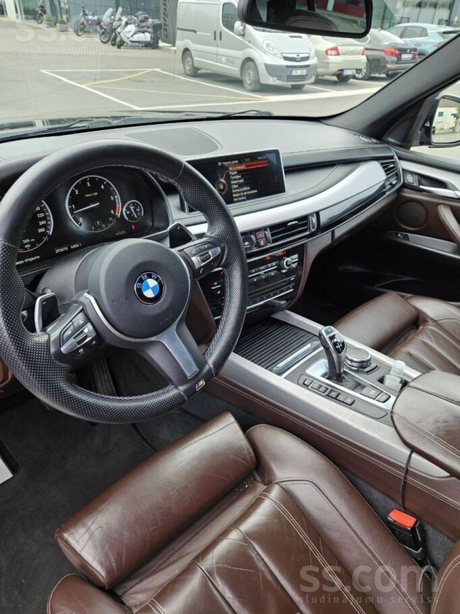 Melns BMW X5 2014 Rīga, ar dzinēja tilpumu 3.00 L un nobraukumu 295 tūkst. km par 20800 €, foto 11 vietnē AUTOMOTO.COM.LV