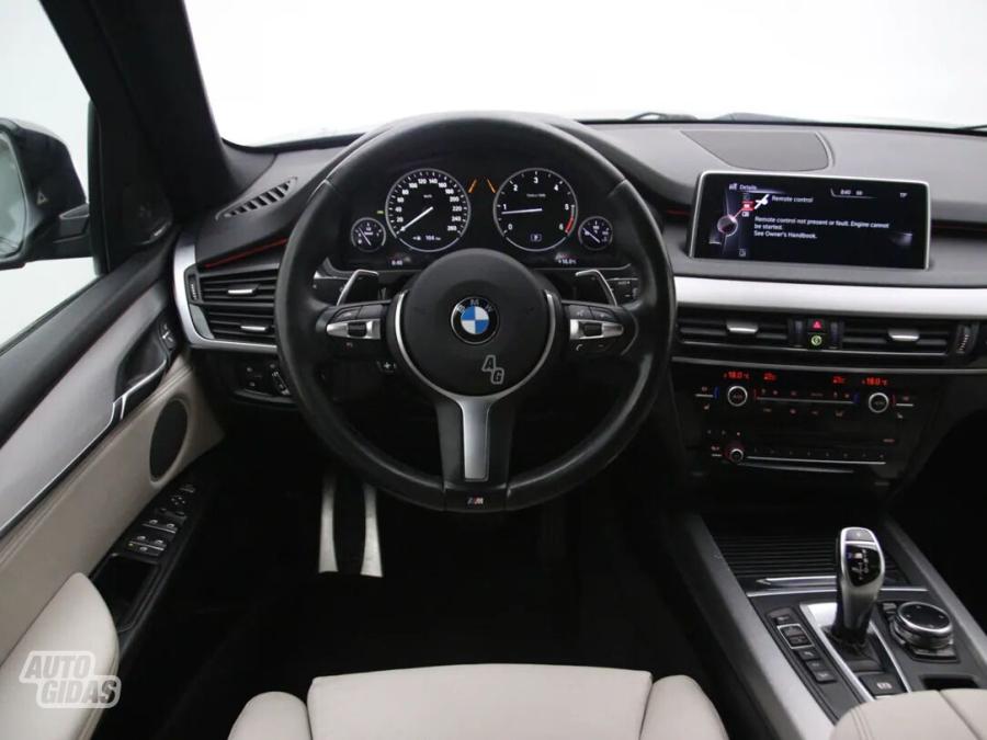 Black BMW X5 2014 in Vilnius, with an engine capacity of 3.00 L and mileage of 205 thousand km for 22999 €, photo 18 on AUTOMOTO.COM.LV