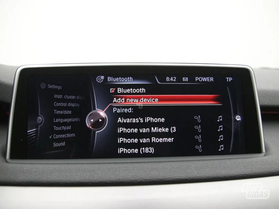Black BMW X5 2014 in Vilnius, with an engine capacity of 3.00 L and mileage of 205 thousand km for 22999 €, photo 24 on AUTOMOTO.COM.LV