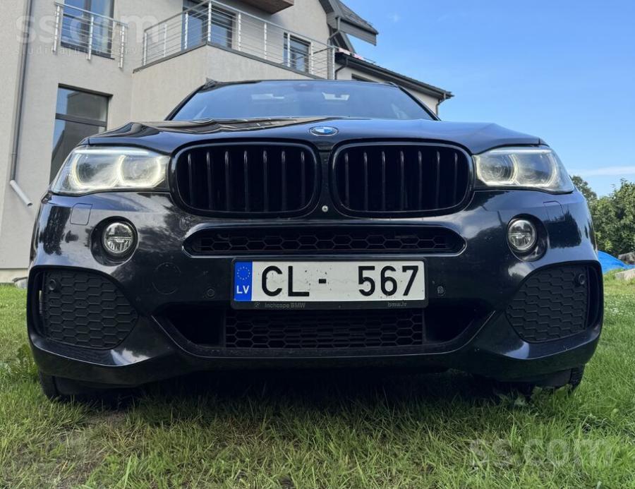 Melns BMW X5 2014 Rīga, ar dzinēja tilpumu 3.00 L un nobraukumu 227 tūkst. km par 22900 €, foto 9 vietnē AUTOMOTO.COM.LV