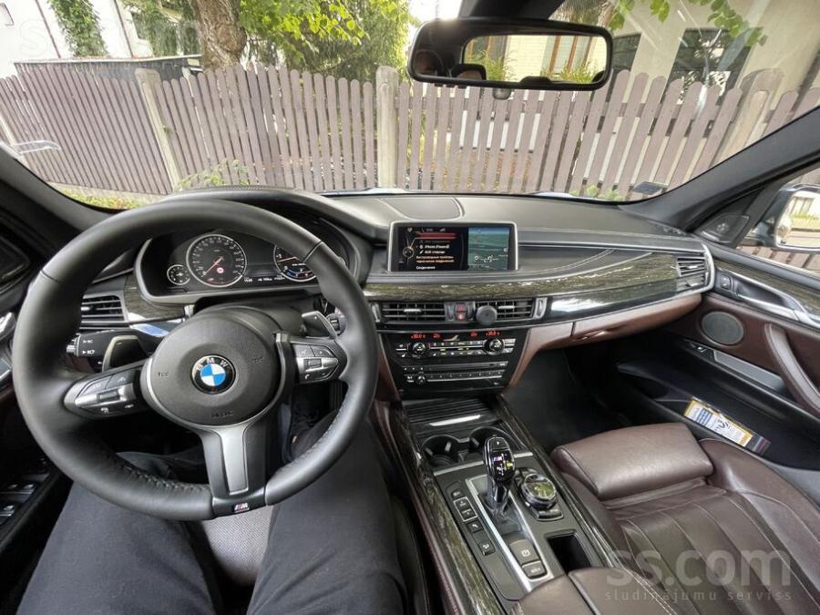 Melns BMW X5 2014 Rīga, ar dzinēja tilpumu 3.00 L un nobraukumu 210 tūkst. km par 30900 €, foto 13 vietnē AUTOMOTO.COM.LV