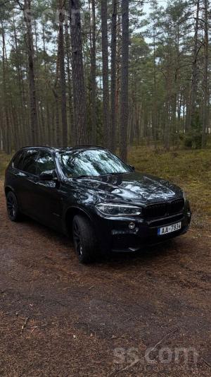 Black BMW X5 2014 in Talsi, with an engine capacity of 3.00 L and mileage of 176 thousand km for 27500 €, photo  on AUTOMOTO.COM.LV